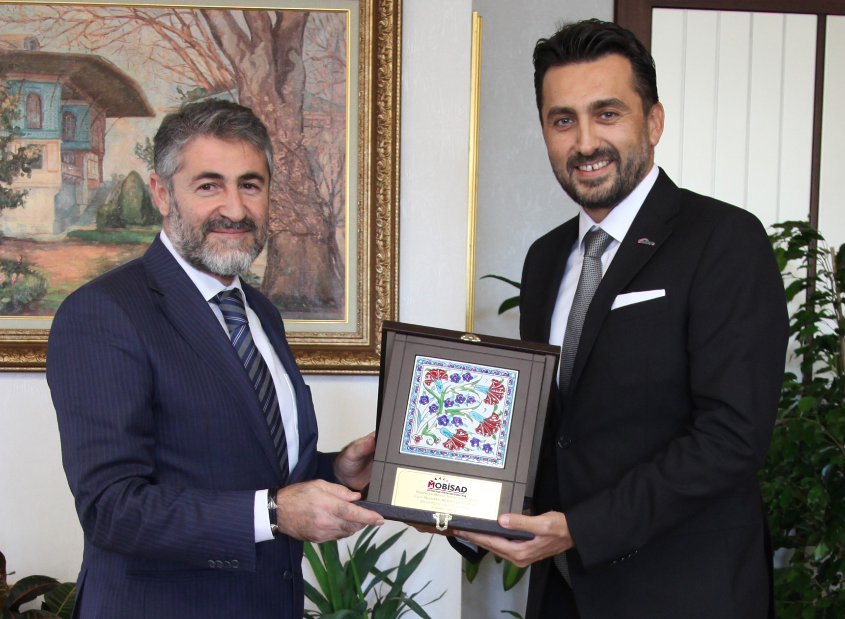 Hazine ve Maliye Bakan Yardımcısı Nureddin Nebati’yi ziyaret ettik ...